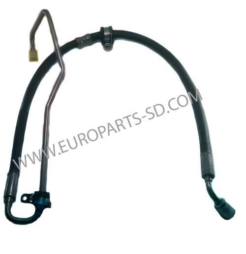 From pump to steering rack.